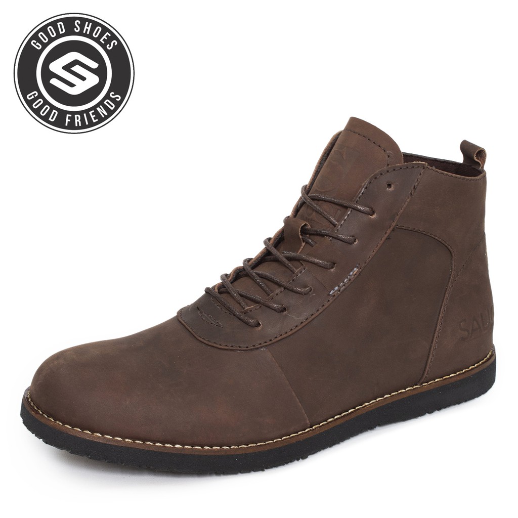 Jual SAUQI BOOTS COKLAT SEPATU BOOTS CASUAL FORMAL PRIA | Shopee Indonesia