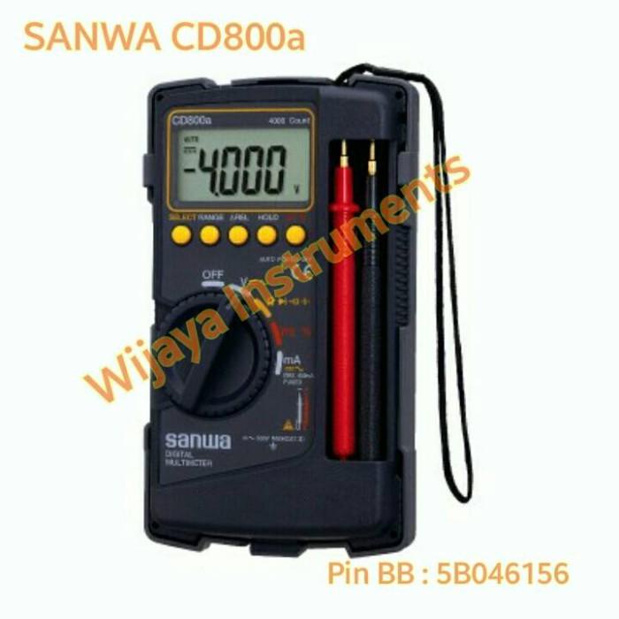 Jual Current Meter Sanwa Cd800A Digital Multimeter | Shopee Indonesia