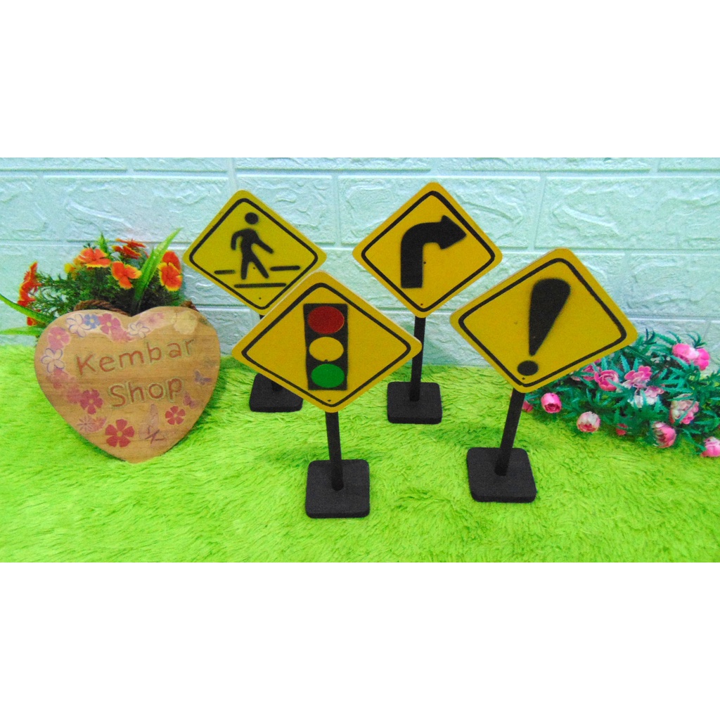 Jual APE-RAMBU Ape Rambu rambu lalu lintas Mainan RAMBU-RAMBU ...