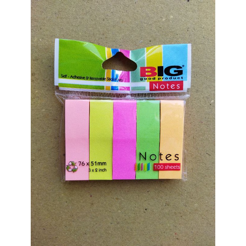 Jual STICKY NOTE BIG KERTAS MEMO BIG POST IT BIG | Shopee Indonesia