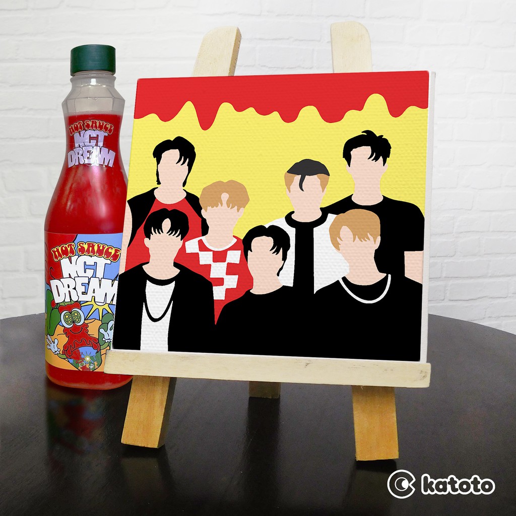 Jual PAINT BY NUMBERS NCT DREAM HOT SAUCE PAKET MELUKIS CANVAS 20x20 ...