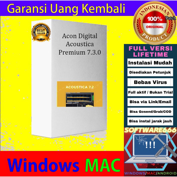 Jual Software Edit dan Mastering: Acon Digital Acoustica Premium 7.3 ...