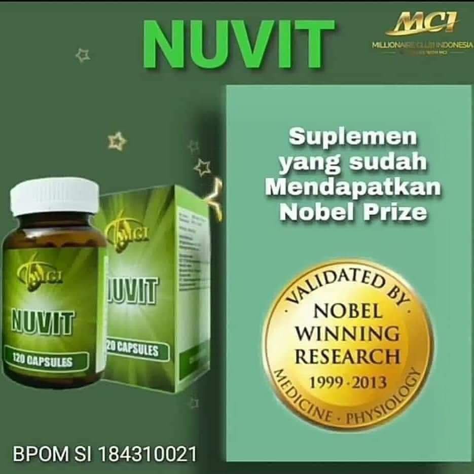 Jual Nuvit Original MCI Vitamin Daya Tahan Tubuh | Shopee Indonesia