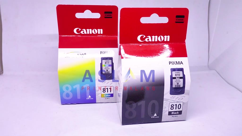 Jual Cartridge canon 810 811 Hitam & warna PG 810 Black CL 811 Color IP ...