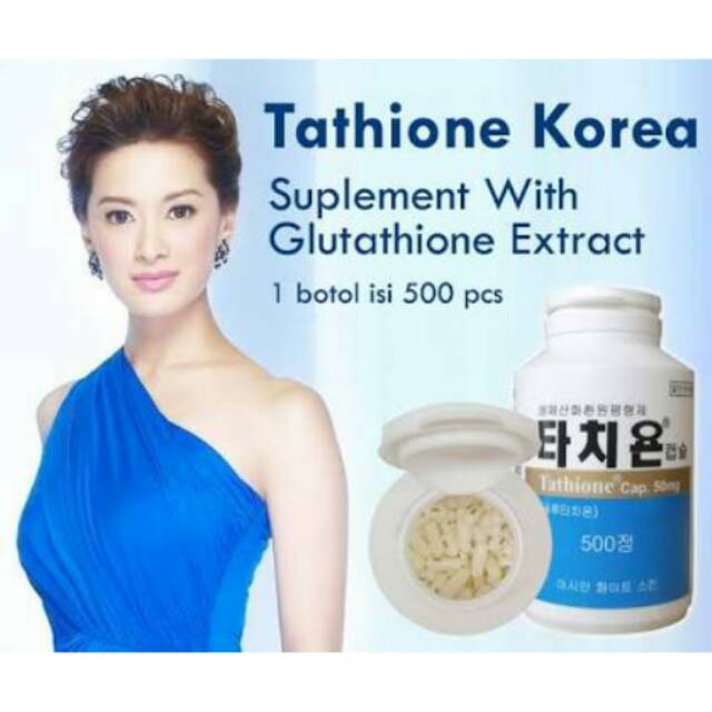 Jual Tathione Korea (500 Caps) | Shopee Indonesia