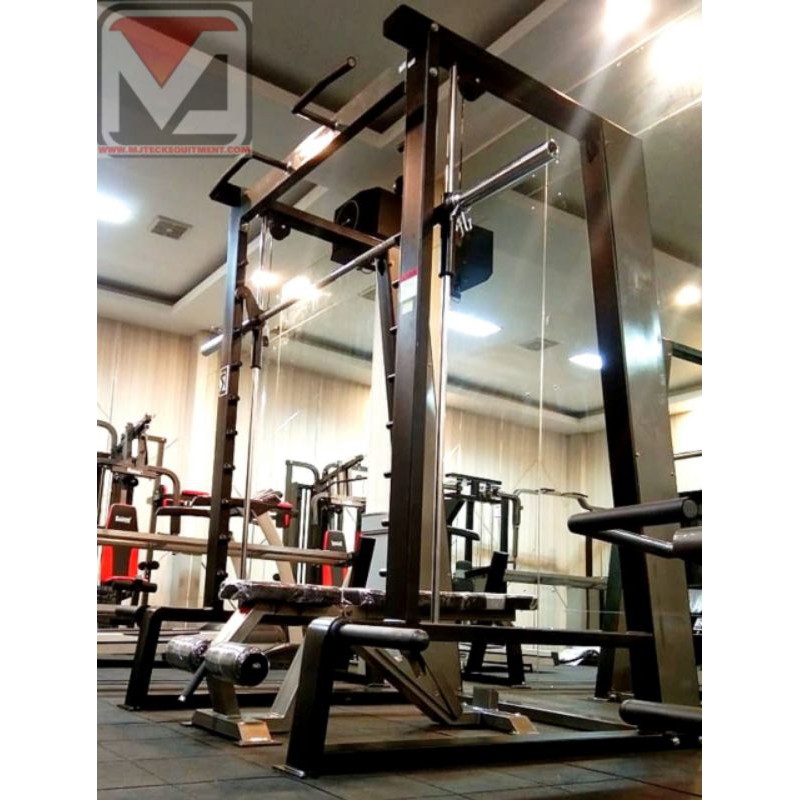 Jual SMITH MACHINE COUNTER BALANCE Adjustable Bench 4 Step | Shopee ...