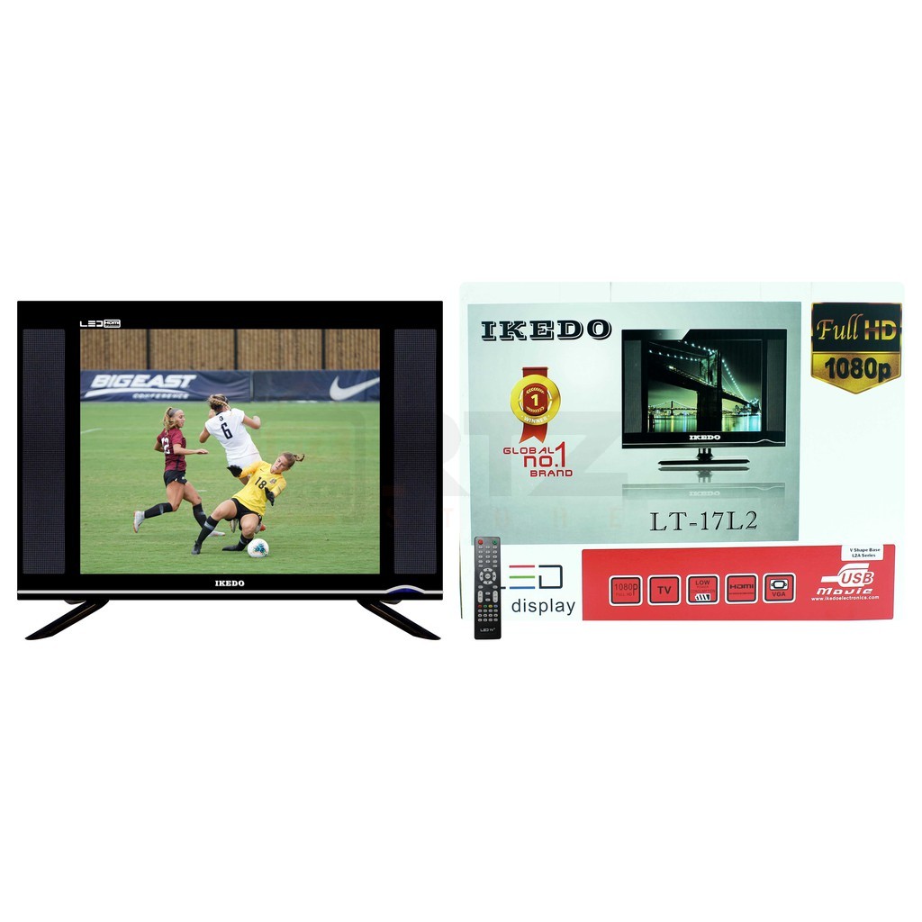 Jual Ikedo LED TV 17 inch - HD Panel - USB/HDMI/VGA - Slim (Model : LT ...