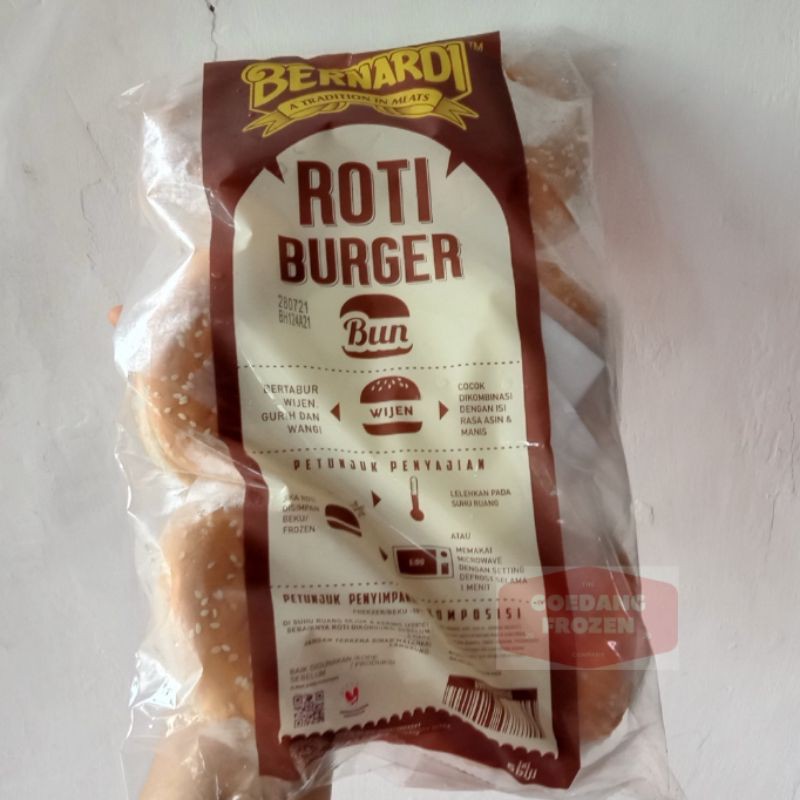 Jual Roti Burger Bernardi | Shopee Indonesia