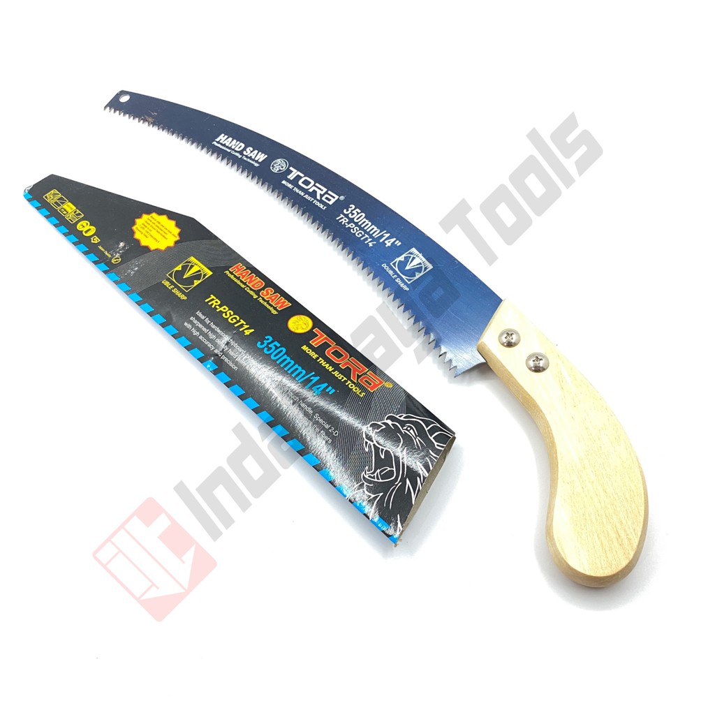 Jual TORA Gergaji Kopi Lengkung 14 Inch - Gergaji Kayu Dahan Coklat | Shopee Indonesia