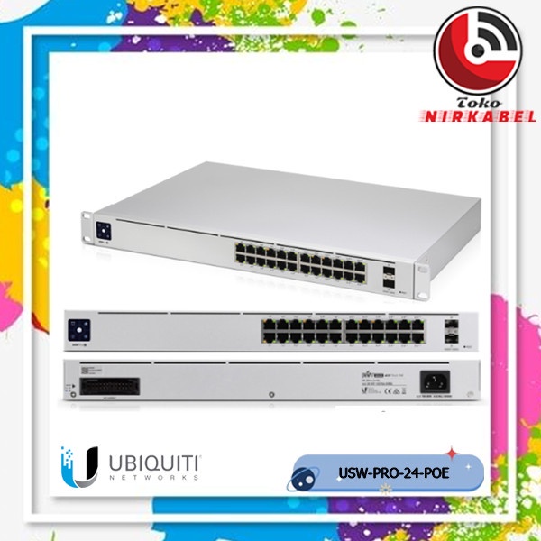 Jual Ubiquiti USW-PRO-24-POE-Gen2 Unifi Switch PRO 24Port Gigabit Gen2 ...