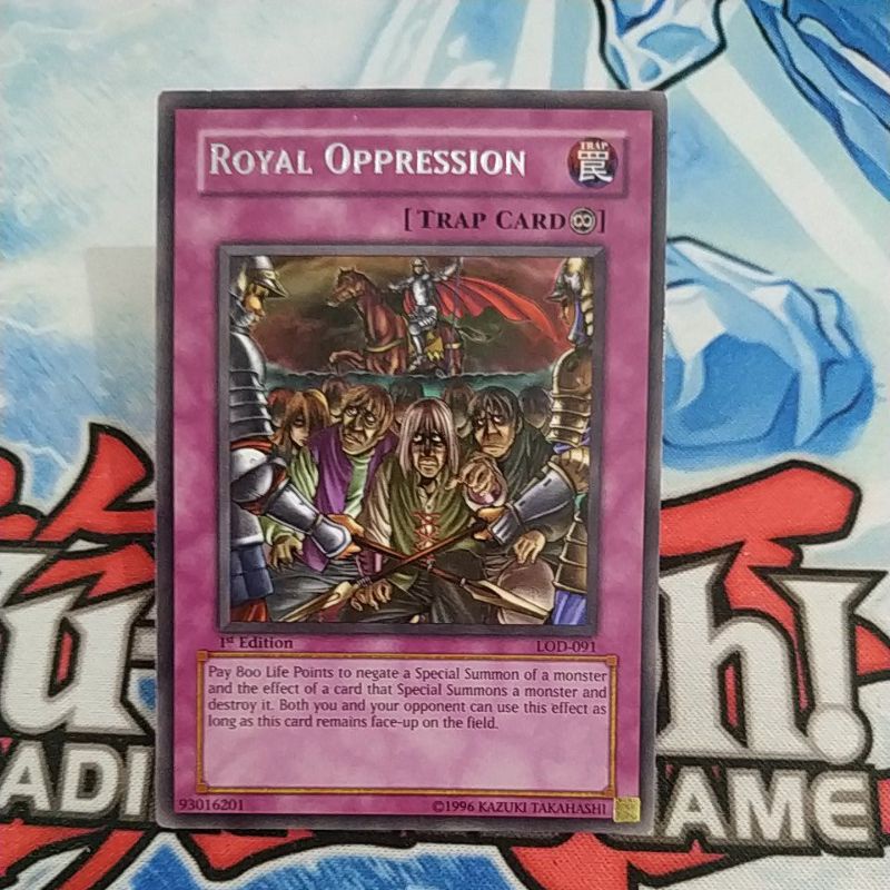 Jual yugioh royal oppression LOD 1ed rare original | Shopee Indonesia