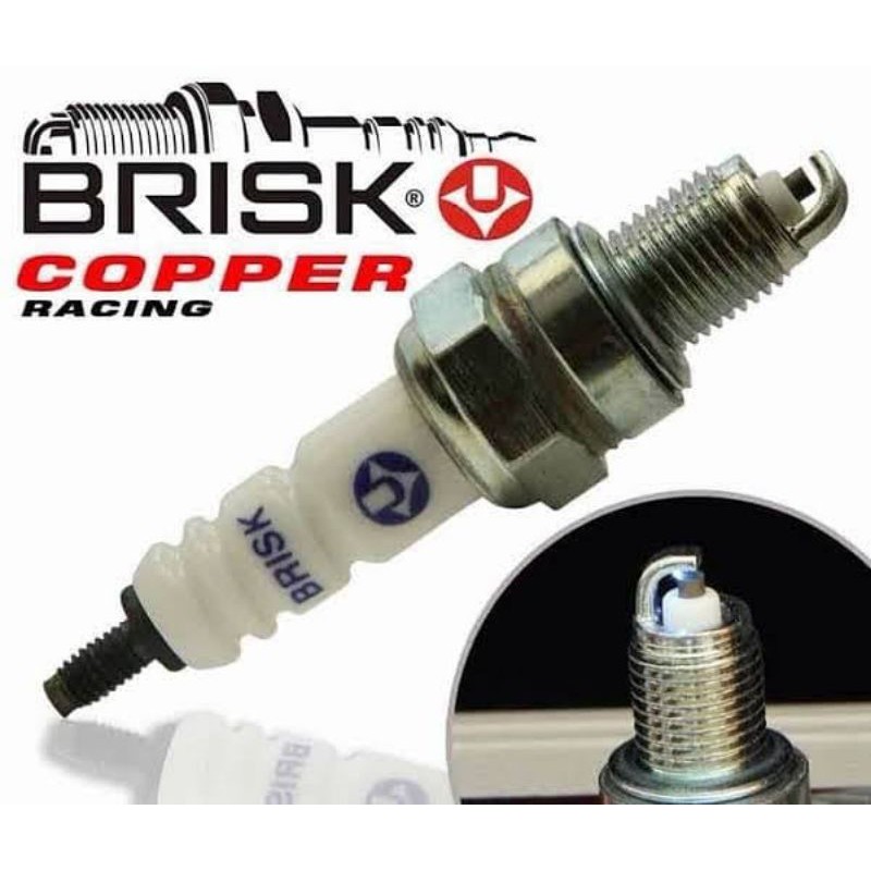 Jual busi brisk copper original L14C Ninja R, Ninja RR, NSR, RXZ, RXR ...