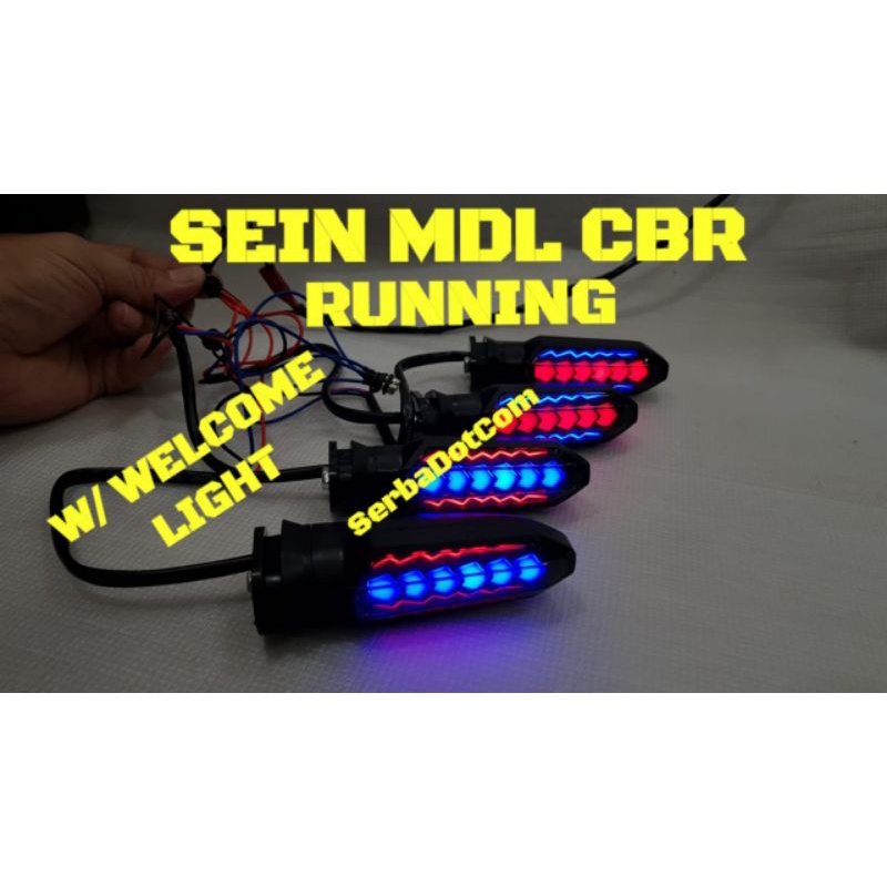 Jual LAMPU SEN SEIN RUNNING LED UNIVERSAL CBR 150 MERK XCASE ORIGINAL ...