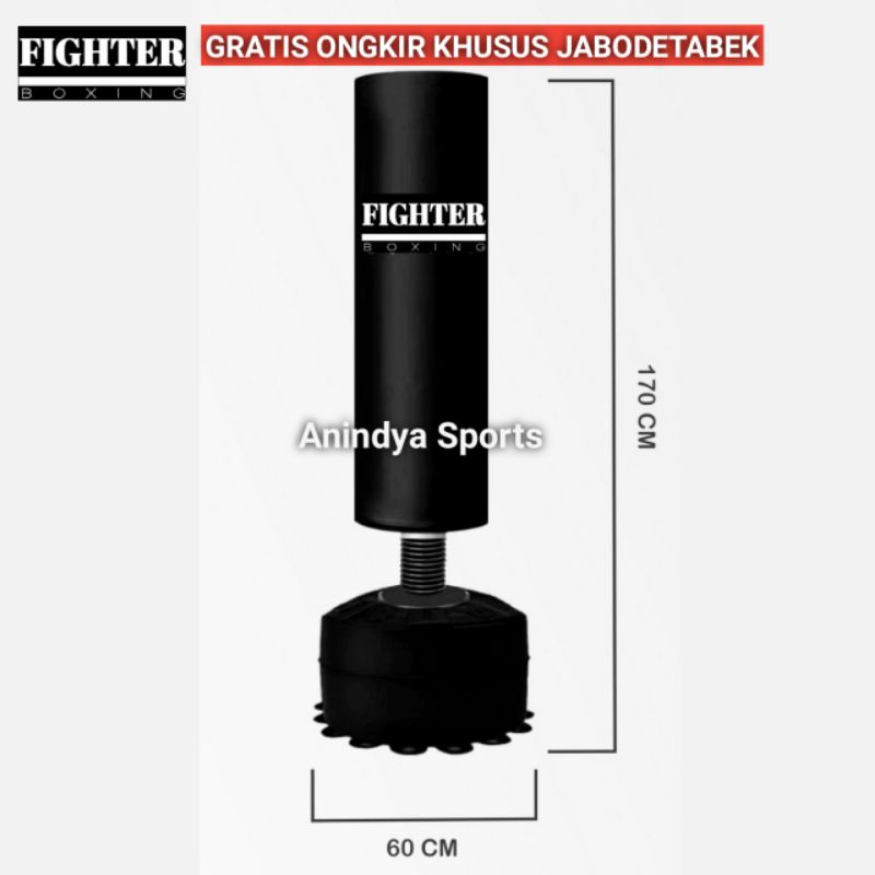 Jual Standing Samsak Fighter Boxing / Samsak Tinju Berdiri / Boxing ...