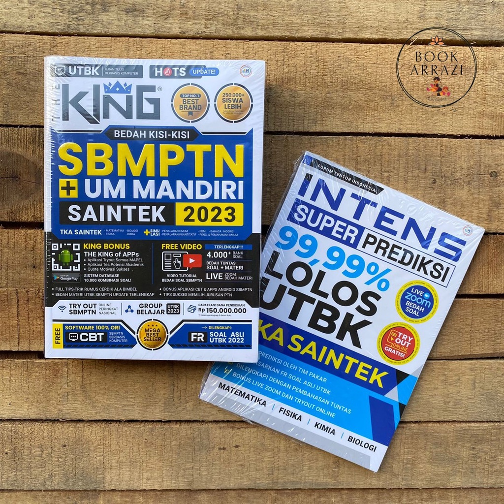 Jual Buku The King Bedah Kisi-Kisi SBMPTN Saintek 2023 & UM Mandiri TPS HOTS -Forum Edukasi ...