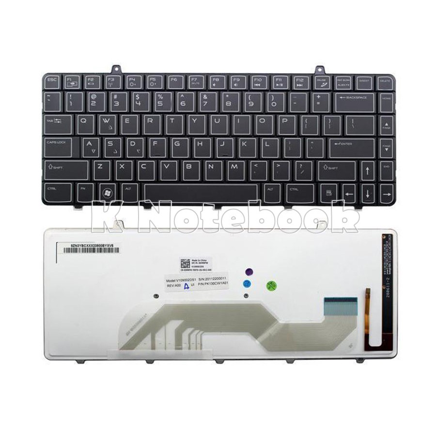 Jual Keyboard Dell Alienware M11X R1 M11X-R1 AM11X R1 Backlit ...