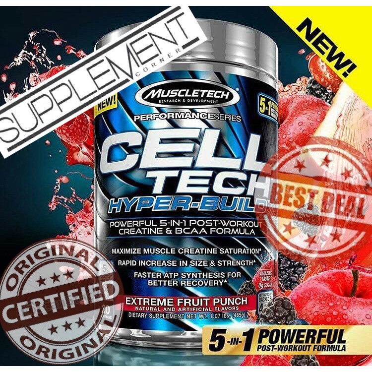Jual Muscletech CELLTECH CELL TECH HYPERBUILD 30 servings | Shopee Indonesia