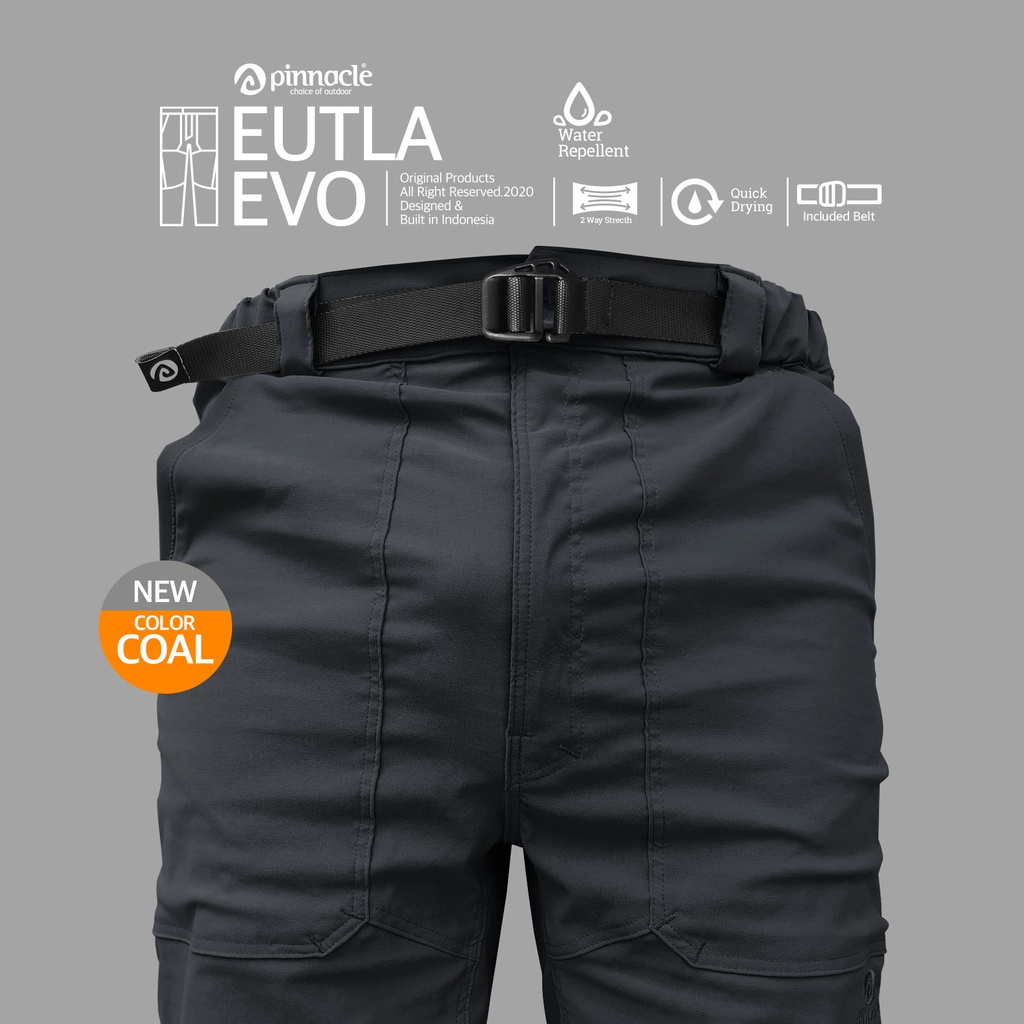 Jual Pinnacle Pro Official Eutla Evo Hike Pant - Coal | Shopee Indonesia