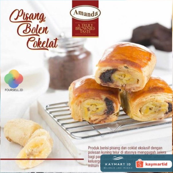 Jual Amanda Brownies - Pisang Bolen Brownies Amanda Oleh Oleh Bandung ...
