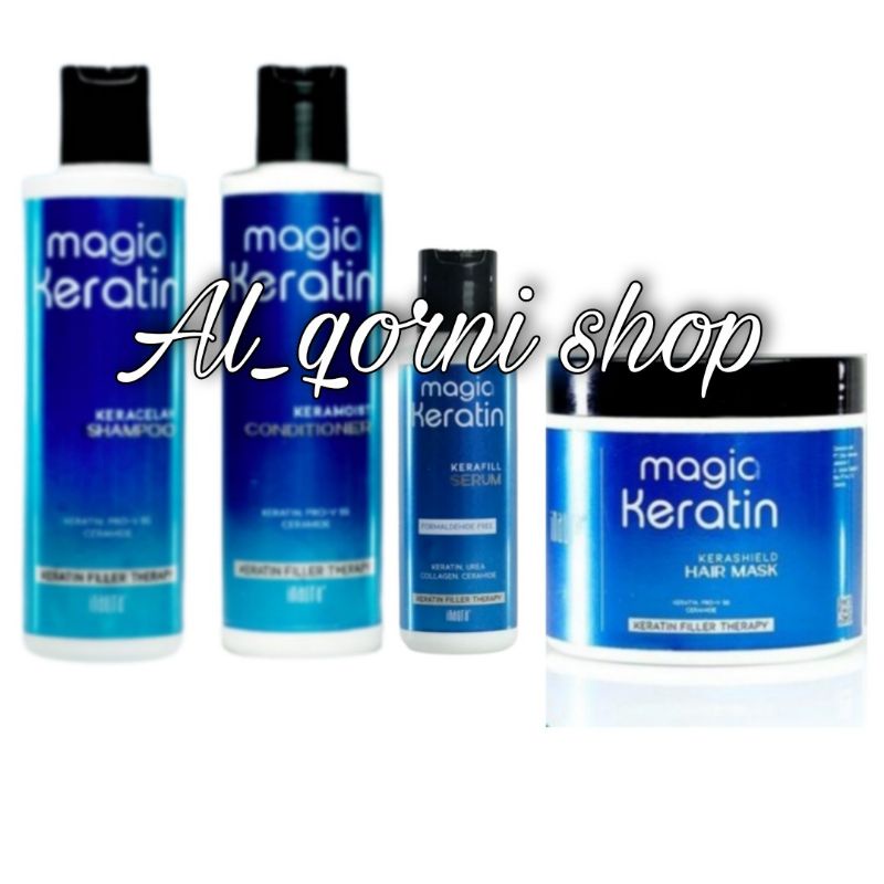 Jual Inaura Magia Magic Keratin Paket Keramoist Conditioner 200ml ...