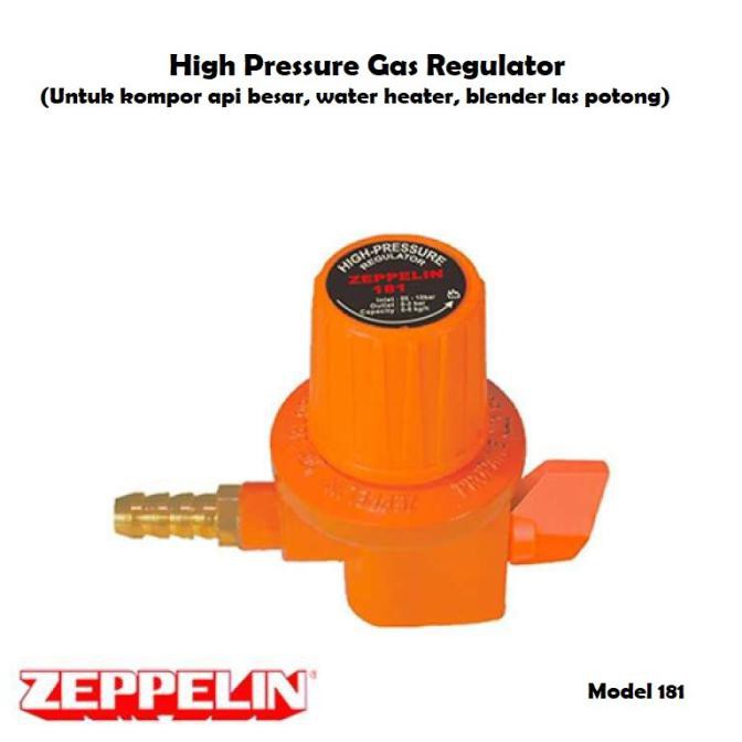 Jual Sale!! Regulator Gas Zeppelin Model 181 (untuk Water heater ...