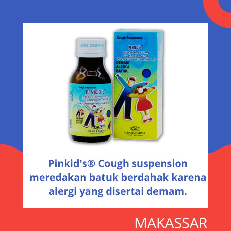 Jual PINKIDS COUGH SUSPENSI 60 ML | Shopee Indonesia