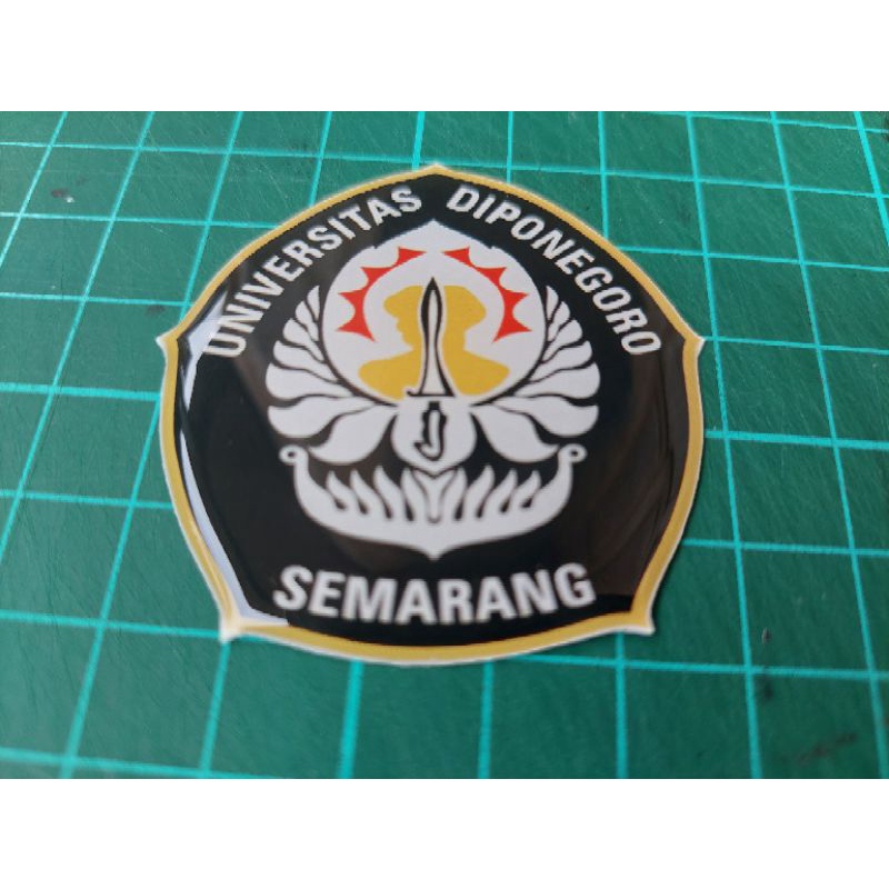 Jual Stiker Timbul Model Logo UNDIP Universitas Diponegoro Semarang ...