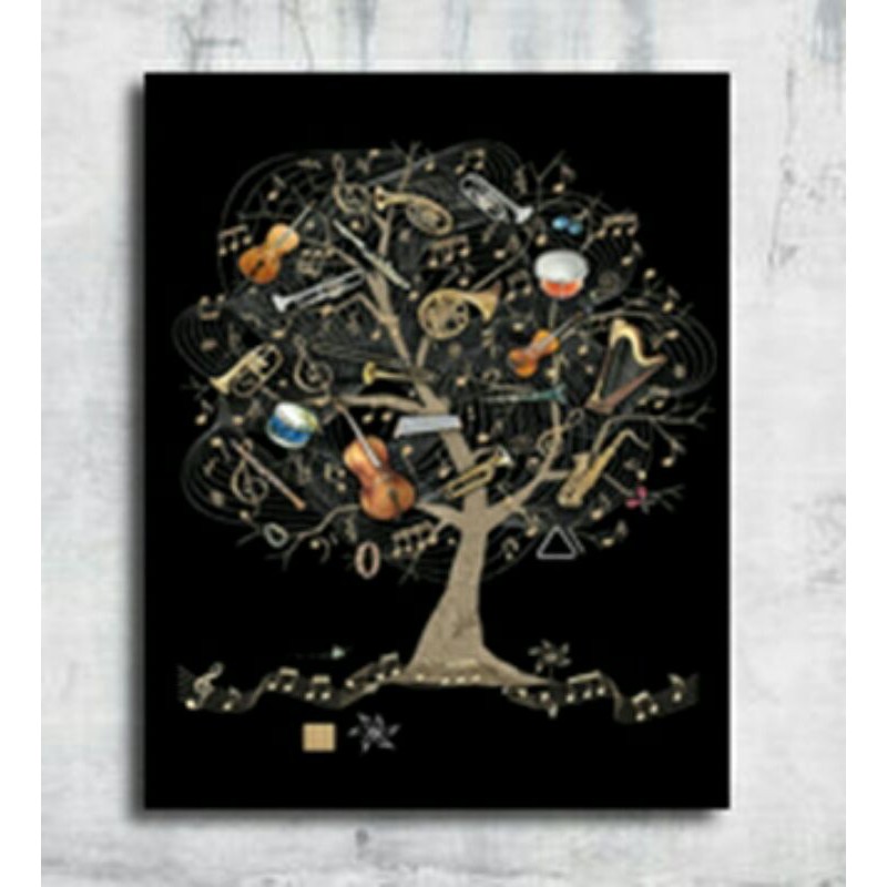 Jual Poster Dinding Seni Pohon Musik | Shopee Indonesia