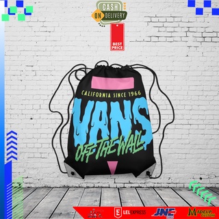 Jual Tas Serut / String Bag Custom Vans Art1 3D Fullprint Anti Air ...