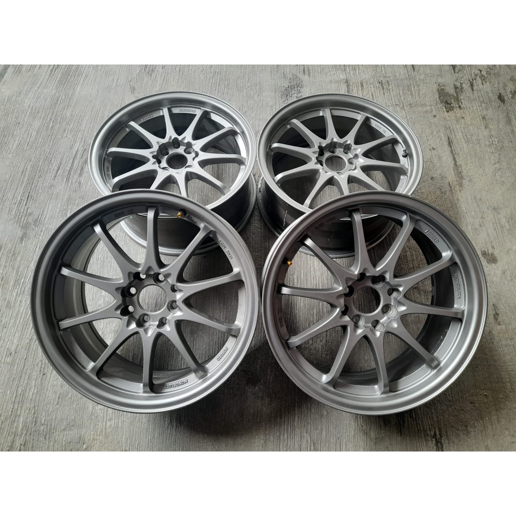 Jual Velg Bekas Ring 17 Ce28 Pcd 4x100-4x114,3 Grey | Shopee Indonesia