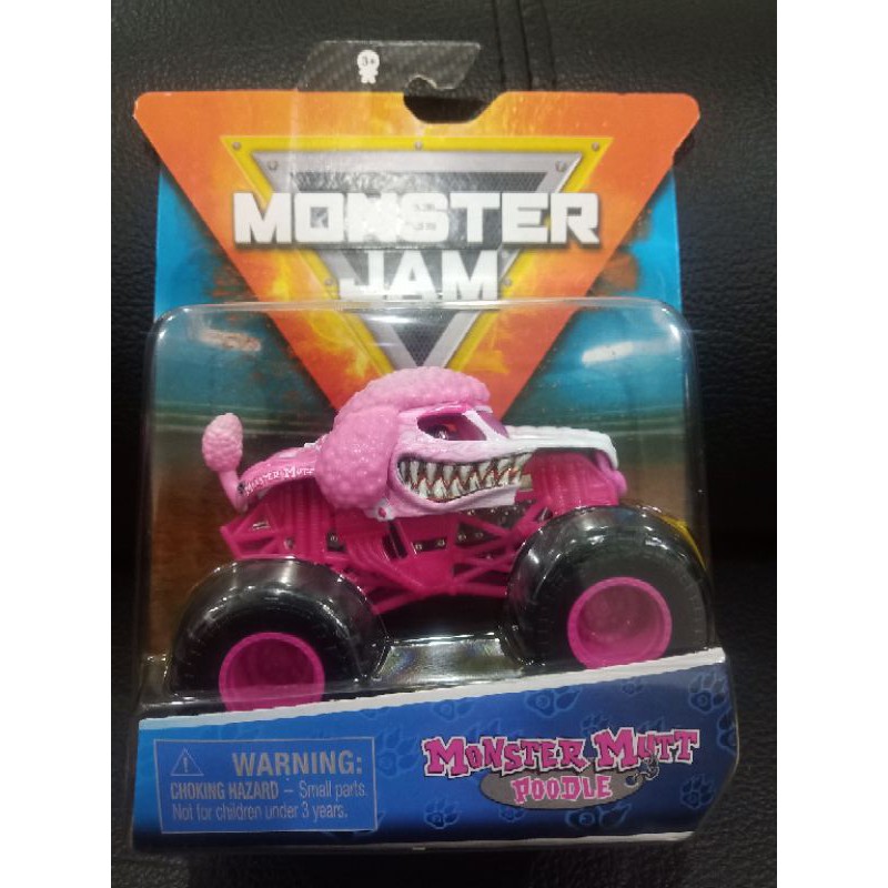 Jual Monster Mutt Poodle Monster Jam Pink | Shopee Indonesia