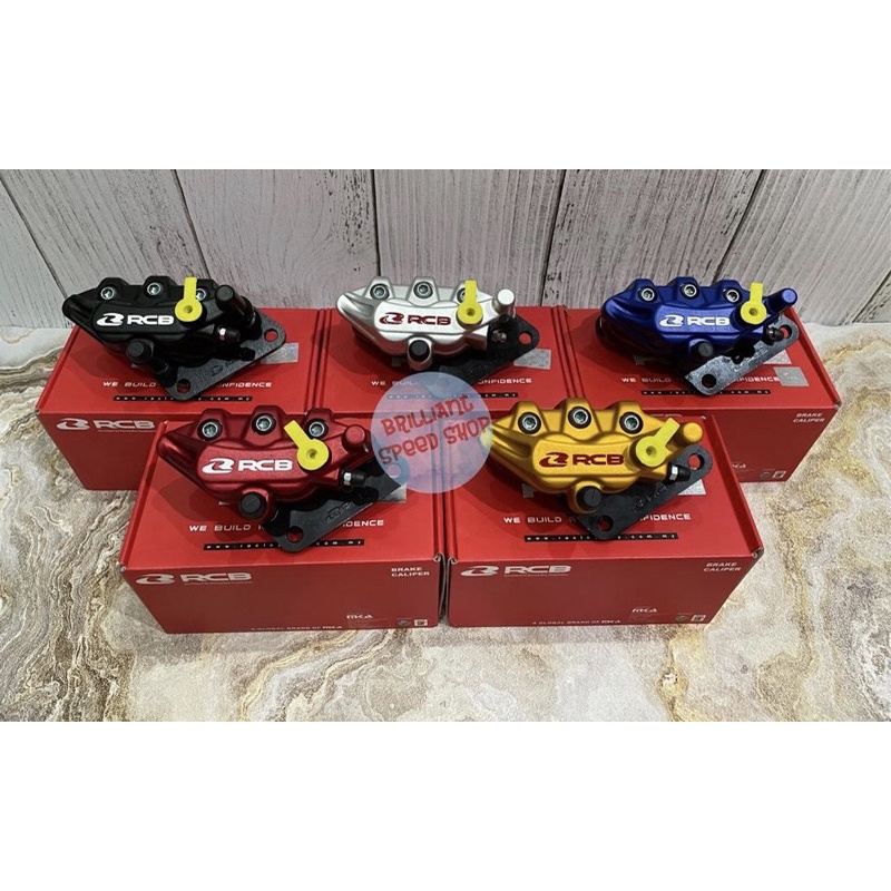 Jual Kaliper Depan RCB 2 Piston S Series Vixion Mxking Xabre Byson R15 ...
