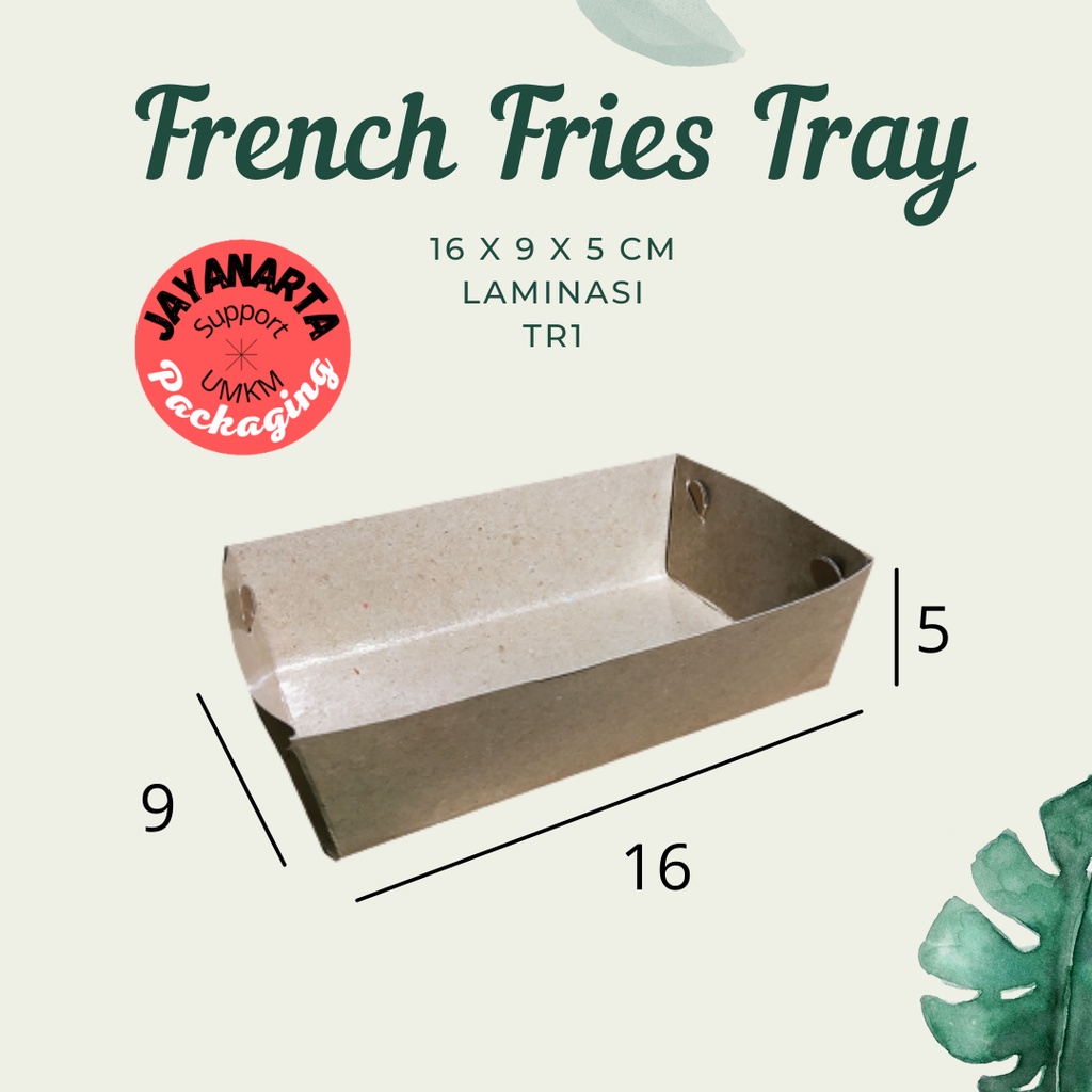 Jual Free Sticker Paper Food Tray, Piring Makan, Kotak Nasi Kraft ...