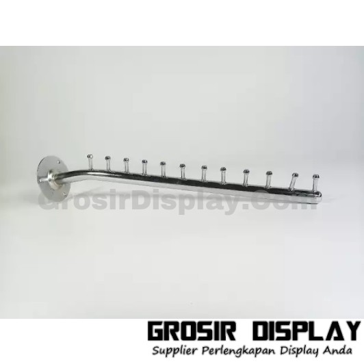 Jual Gantungan Suling 12 Sekat Tempel Tembok Gantungan Hanger Baju ...