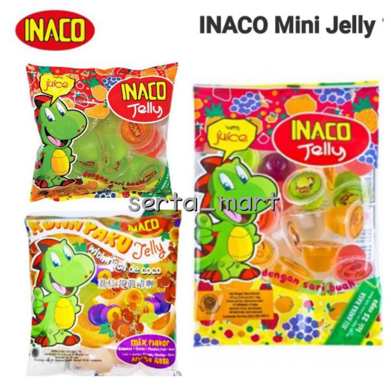Jual Inaco Mini Jelly 10pcs x 15gr - Konyaku Jelly 15's - Inaco Mini ...