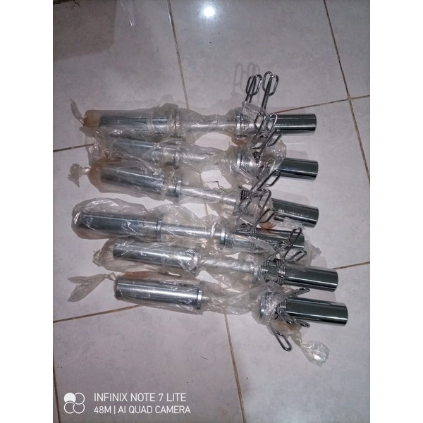 Jual Stick Dumble Olympic lubang 5 cm | Shopee Indonesia