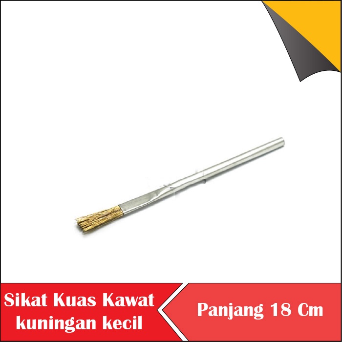 Jual Sikat Kuas Kawat kuningan kecil Wire Brush | Shopee Indonesia