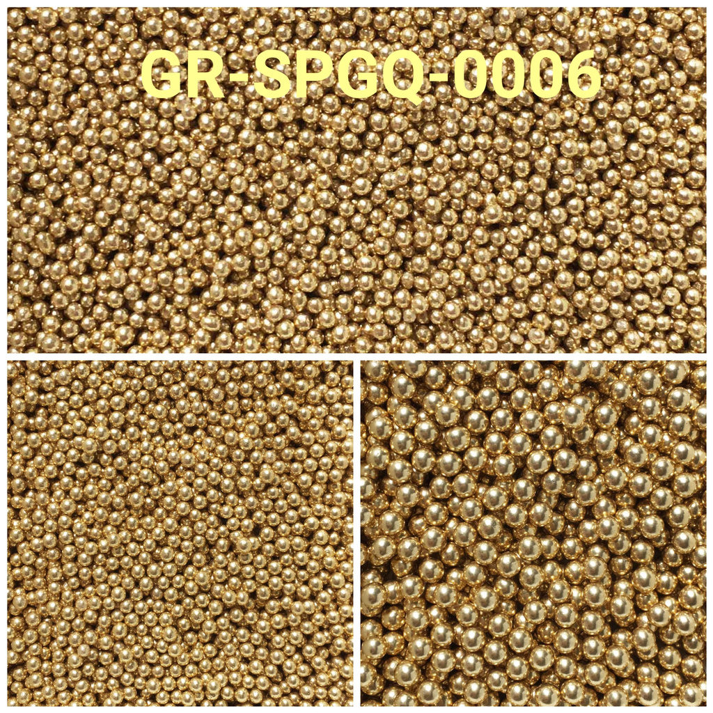 Jual GR-SPGQ-0006 Sprinkles sprinkle sprinkel 250gr mutiara gold emas ...