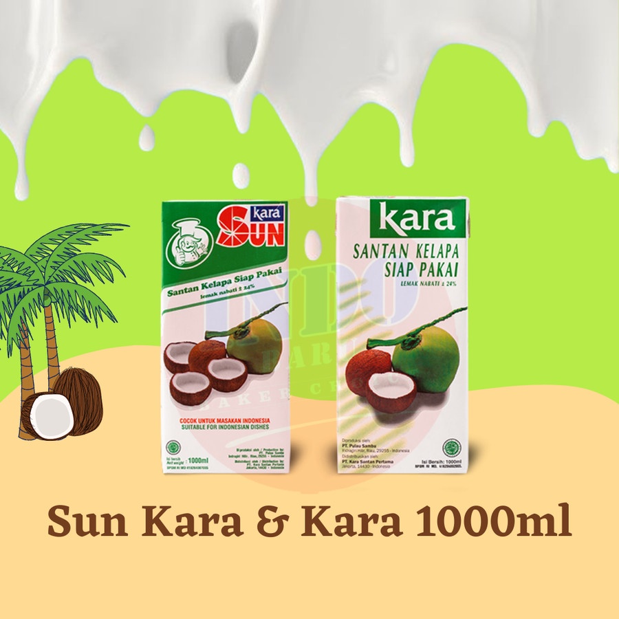 Jual Sun Kara & Kara Santan 1000ml | Shopee Indonesia