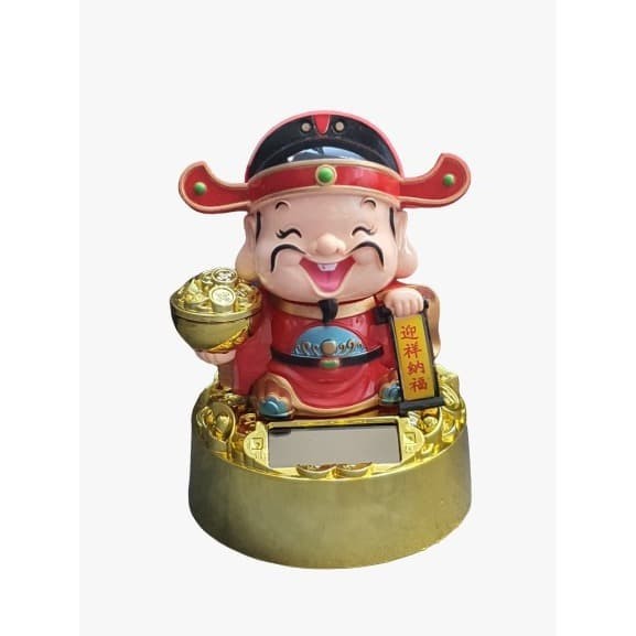 Jual Boneka Mainan Dewa Hoki Pembawa Keberuntungan / Kepala Bisa Goyang ...