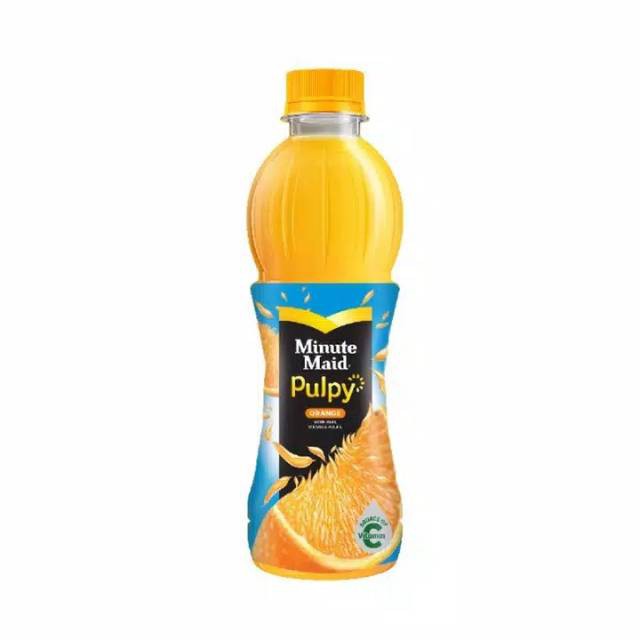 Jual MINUTE MAID PULPY Orange Botol 300ml 1 Dus (12 pcs) | Shopee Indonesia