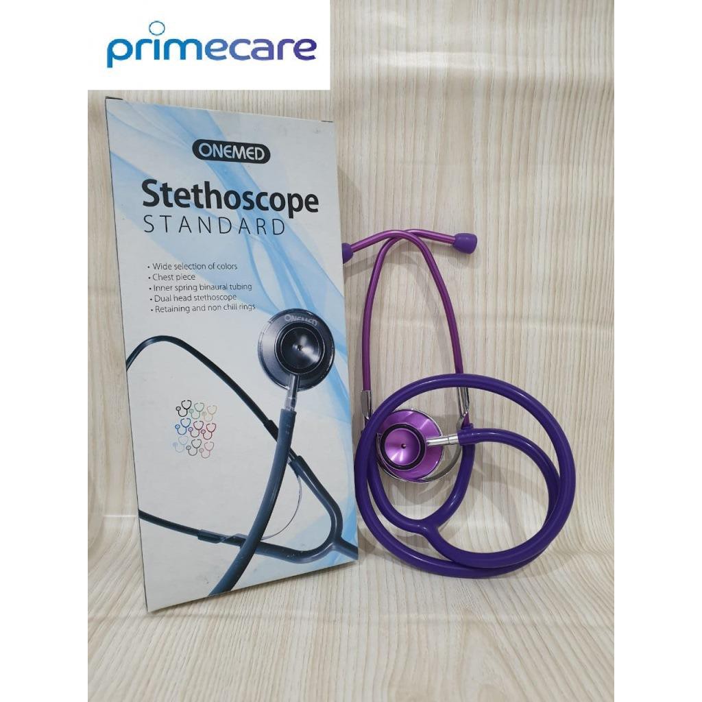 Jual Stetoskop Onemed Standard Ungu / Stetoskop Onemed Full Colour | Shopee Indonesia