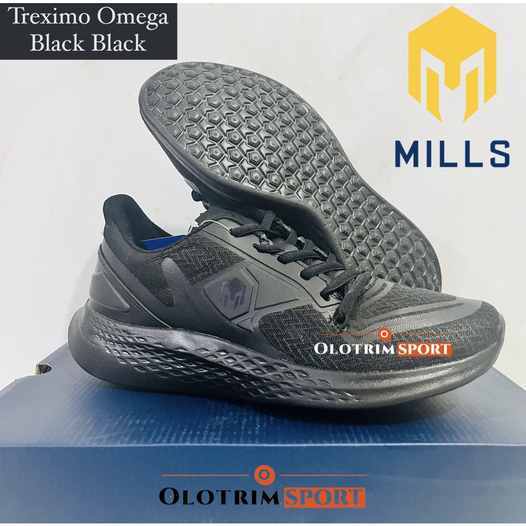 Jual Sepatu Running Lari Olahraga Mills Treximo Omega Saga Original ...