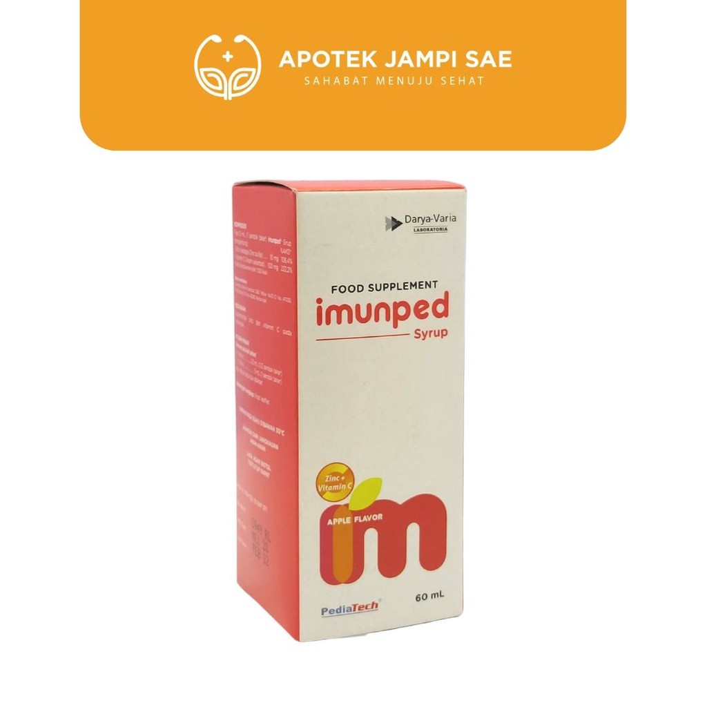 Jual IMUNPED SYRUP 60ML | Shopee Indonesia