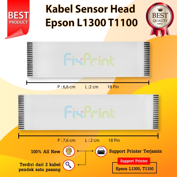 Jual Kabel Sensor Head Epson L1300 T1100 New , Printer Epson L-1300 T ...