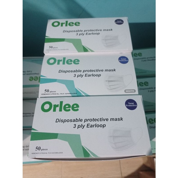 Jual Orlee Earloop putih isi 50 pcs | Shopee Indonesia