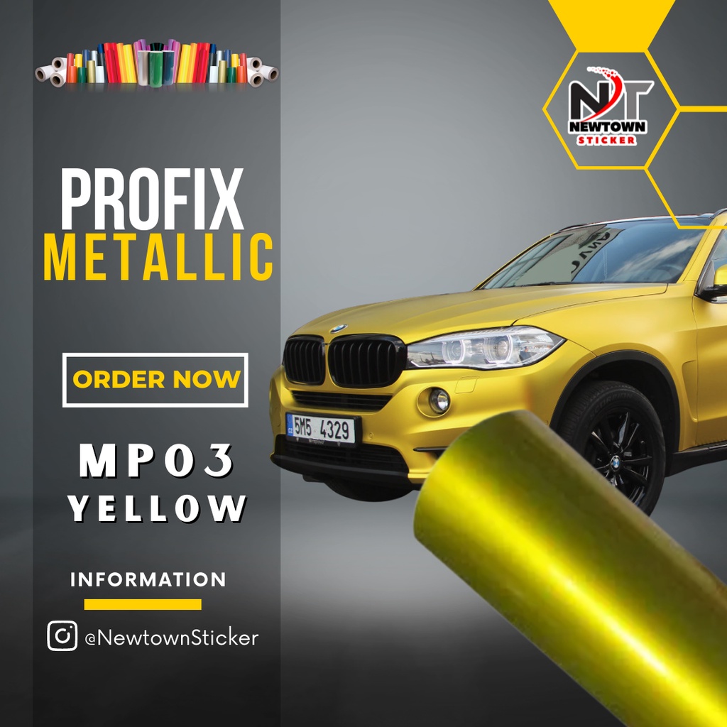 Jual skotlet profix kuning gold metalik L 45 cm x P 1 meter | Shopee ...