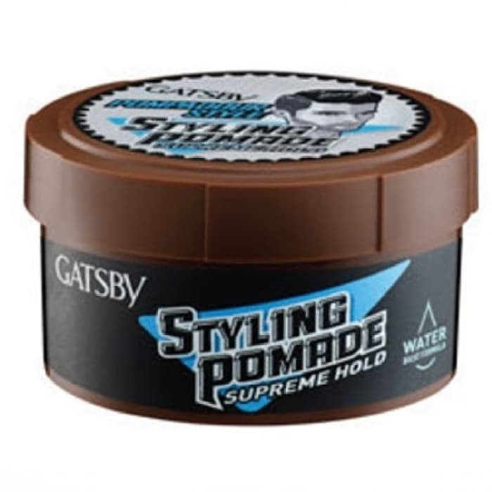 Jual GATSBY STYLING POMADE SUPREME 80g - GREASE Silver - HOLD Coklat ...