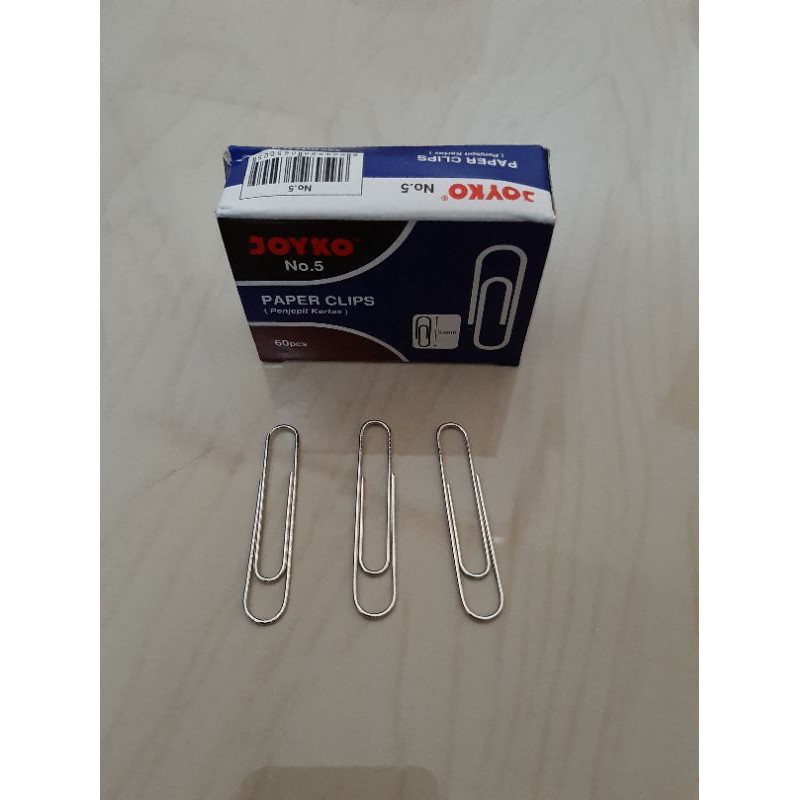 Jual paper clips clip kertas klip besar no 5 penjepit kertas | Shopee ...