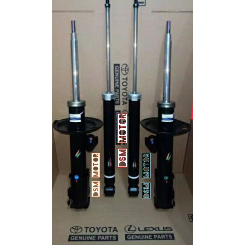 Jual SHOCKBREAKER TOYOTA YARIS LAMA/NEW VIOS GEN2 DEPAN BELAKANG TAHUN 2006-2013 ORIGINAL PART ...
